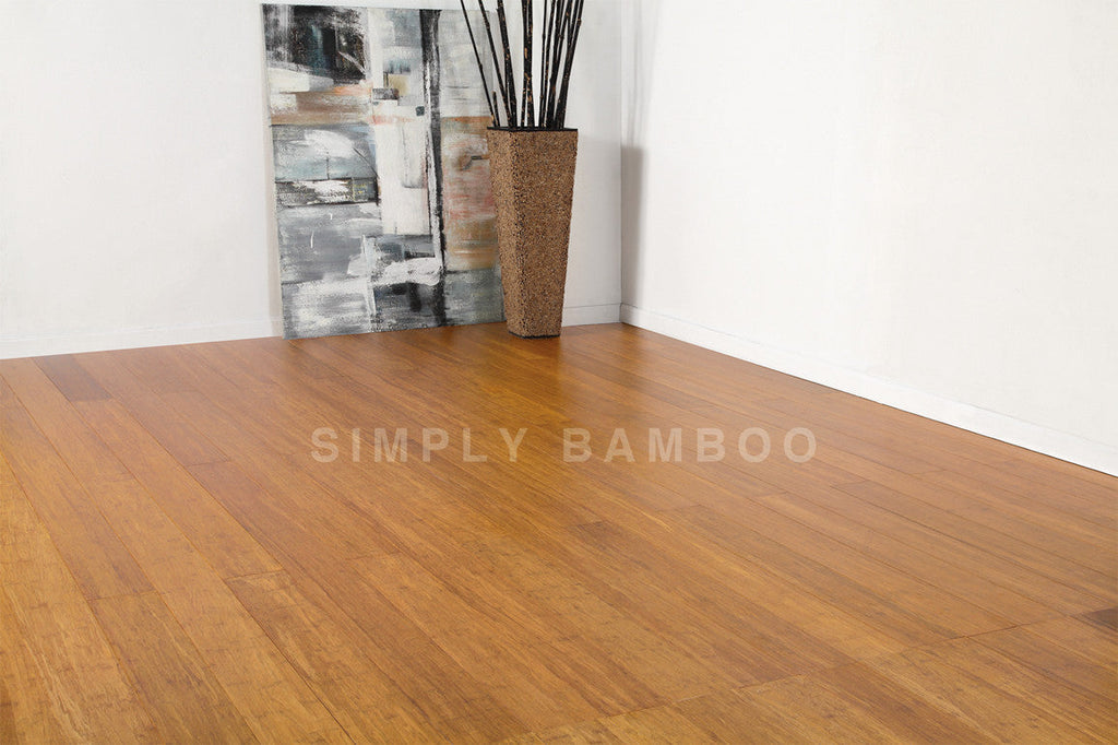 Champagne Matte Uniclic Bamboo Flooring | Simply Bamboo | Simply Bamboo